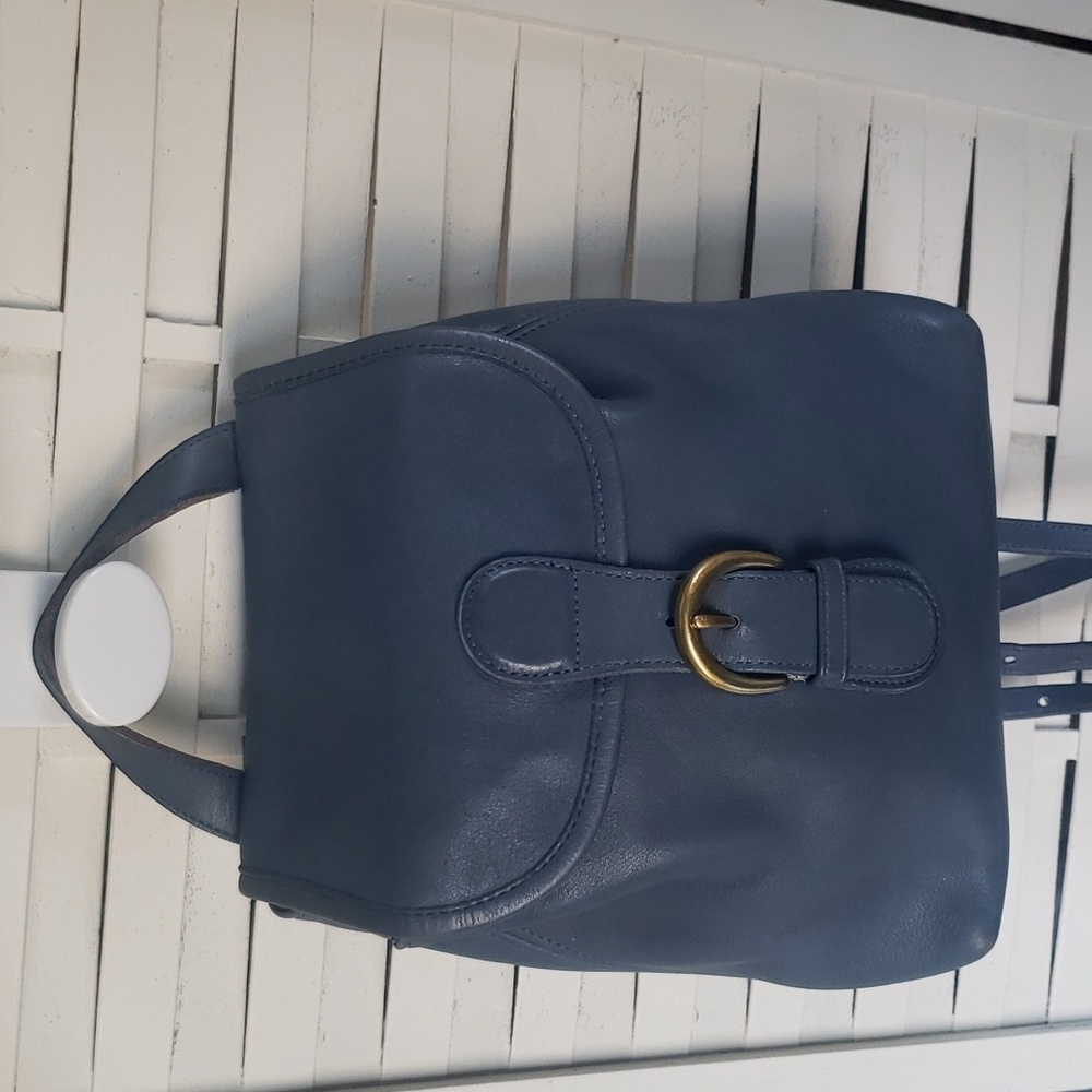 Coach Bantam Vintage Blue Small Backpack - Gem